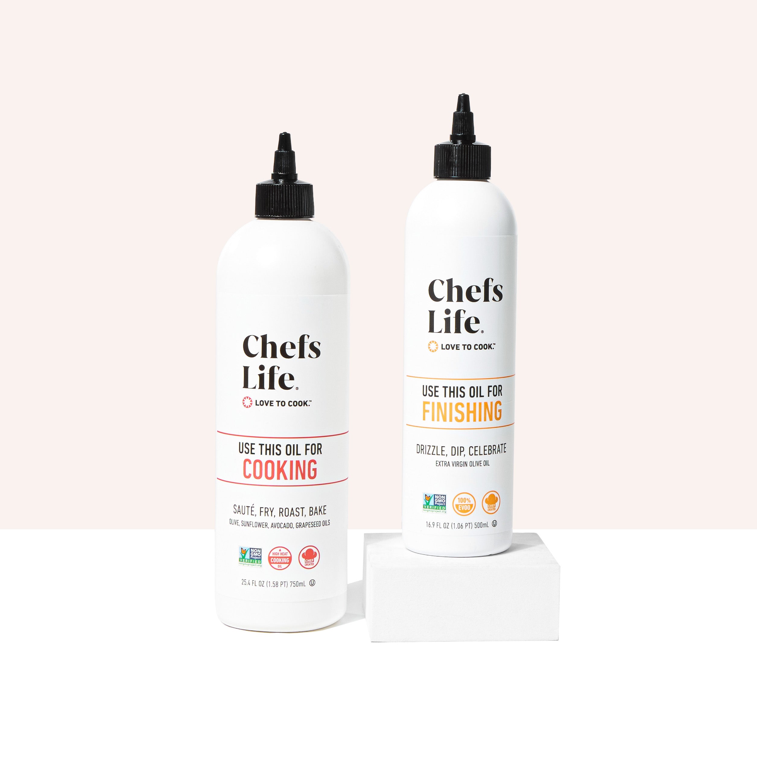 Cooking & Finishing Oil Squeezable Duo – Chefs Life