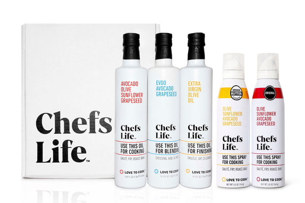 Chefs Life Cooking Oils - Chef Blended Restaurant Quality