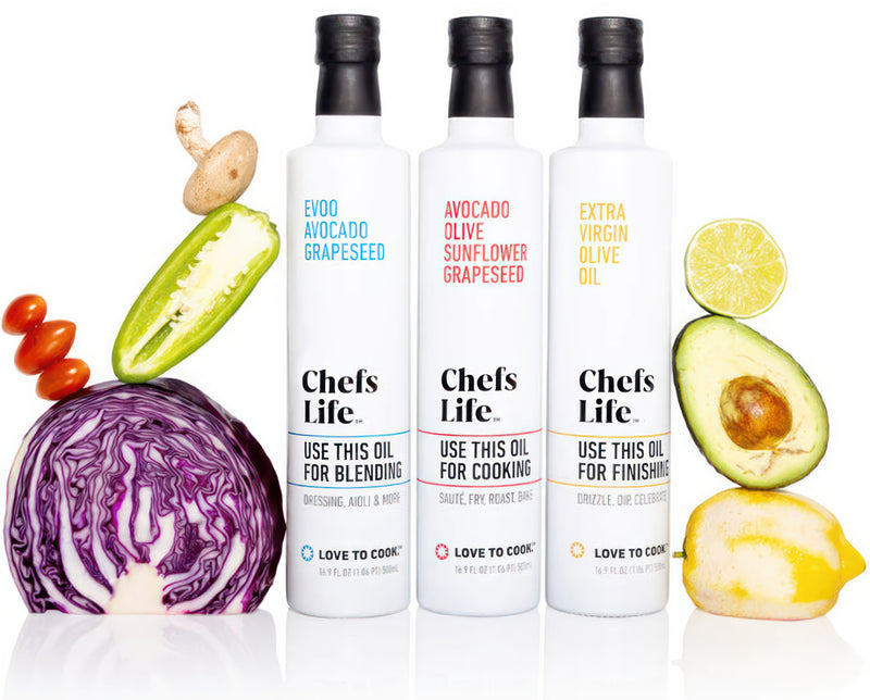 Chefs Life Cooking Oils - Chef Blended Restaurant Quality